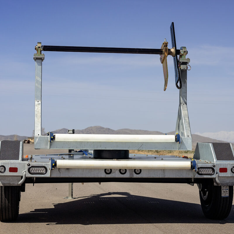 Manual Turn Single Turret Trailer - Rally Trailer